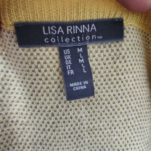 Lisa Rinna Collection | Sweaters | Lisa Rinna Collection Yellow Olive ...